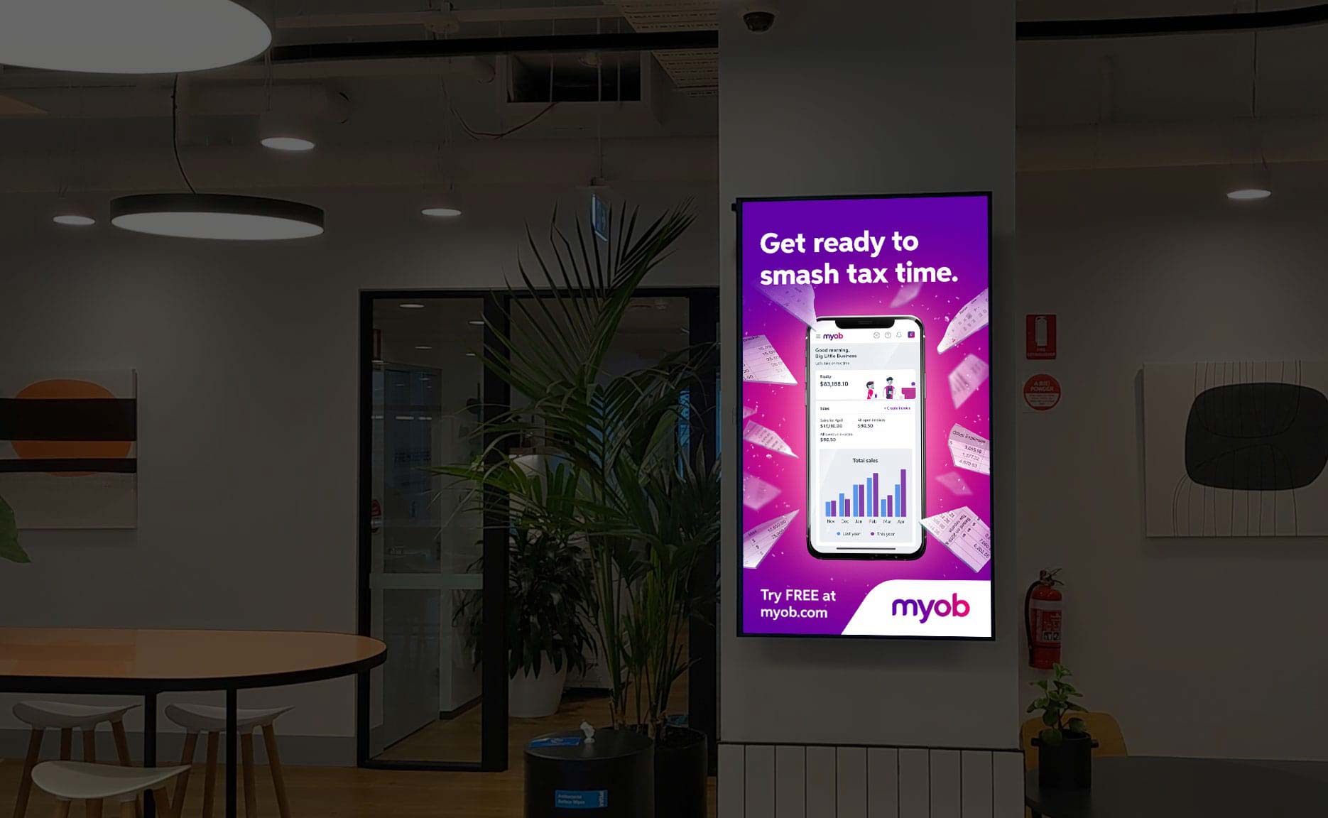 Work Place Media - In-office advertising